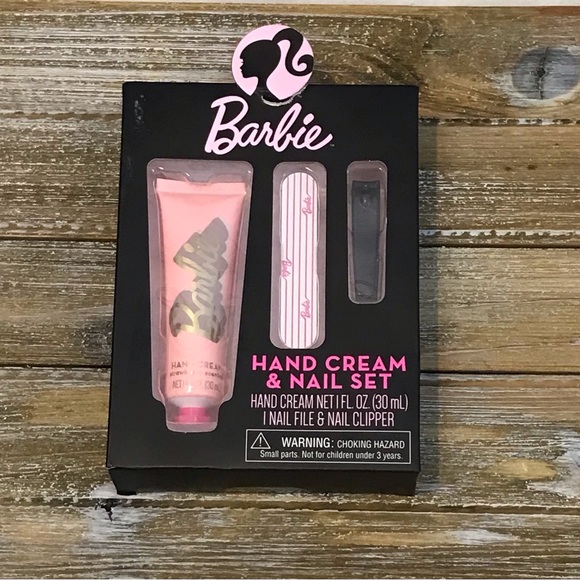 Barbie | Makeup | Barbie Hand Cream And Nail Set New | Poshmark